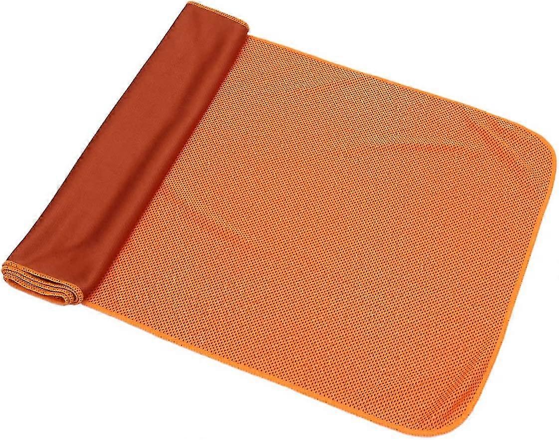 4 Pieces Double Layer Feeling Of Cold Towels Sweat-absorbing Towels ...