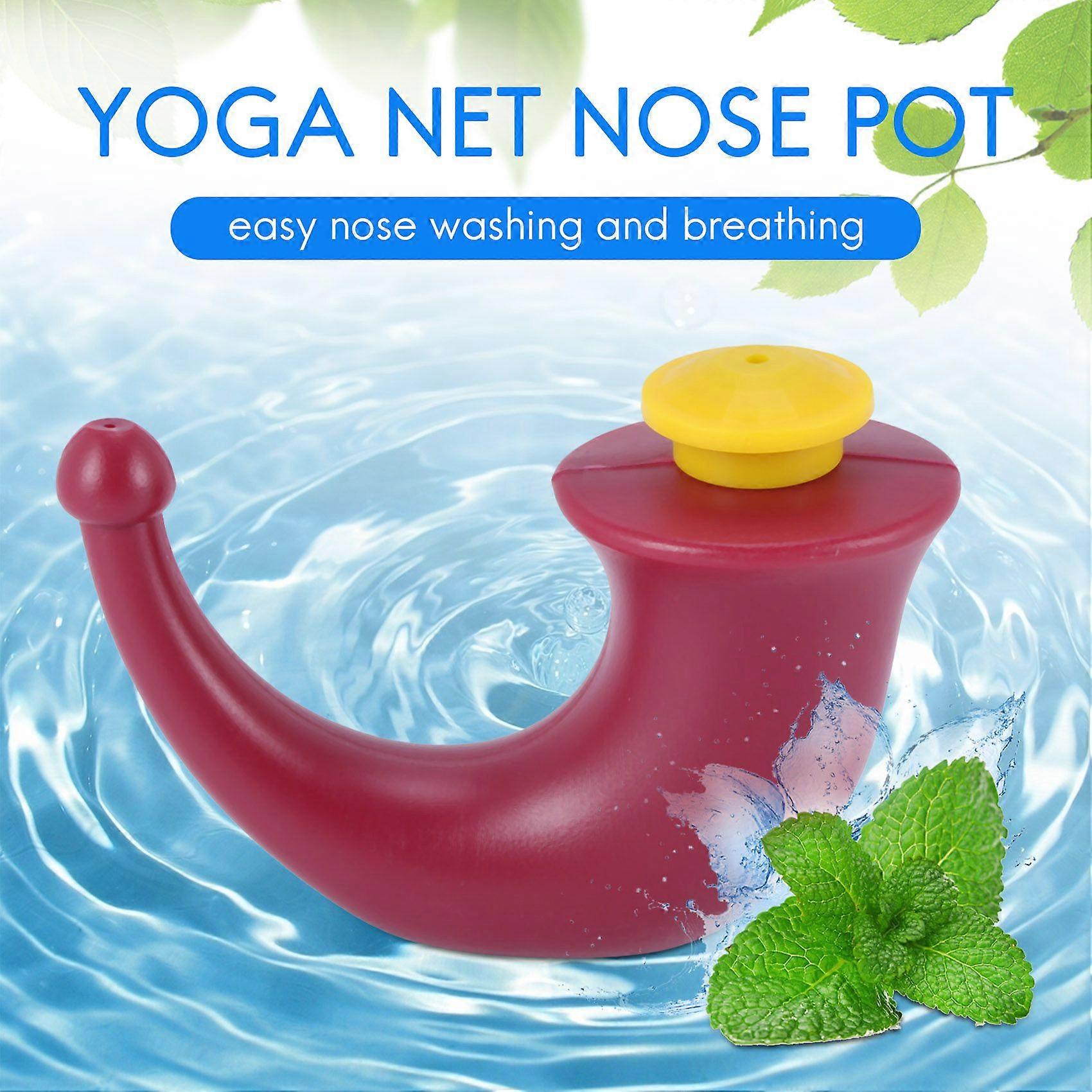 Yoga Nasal Neti Pot Rinsing Nose Wash System Sinus Irrigation Sinuses ...