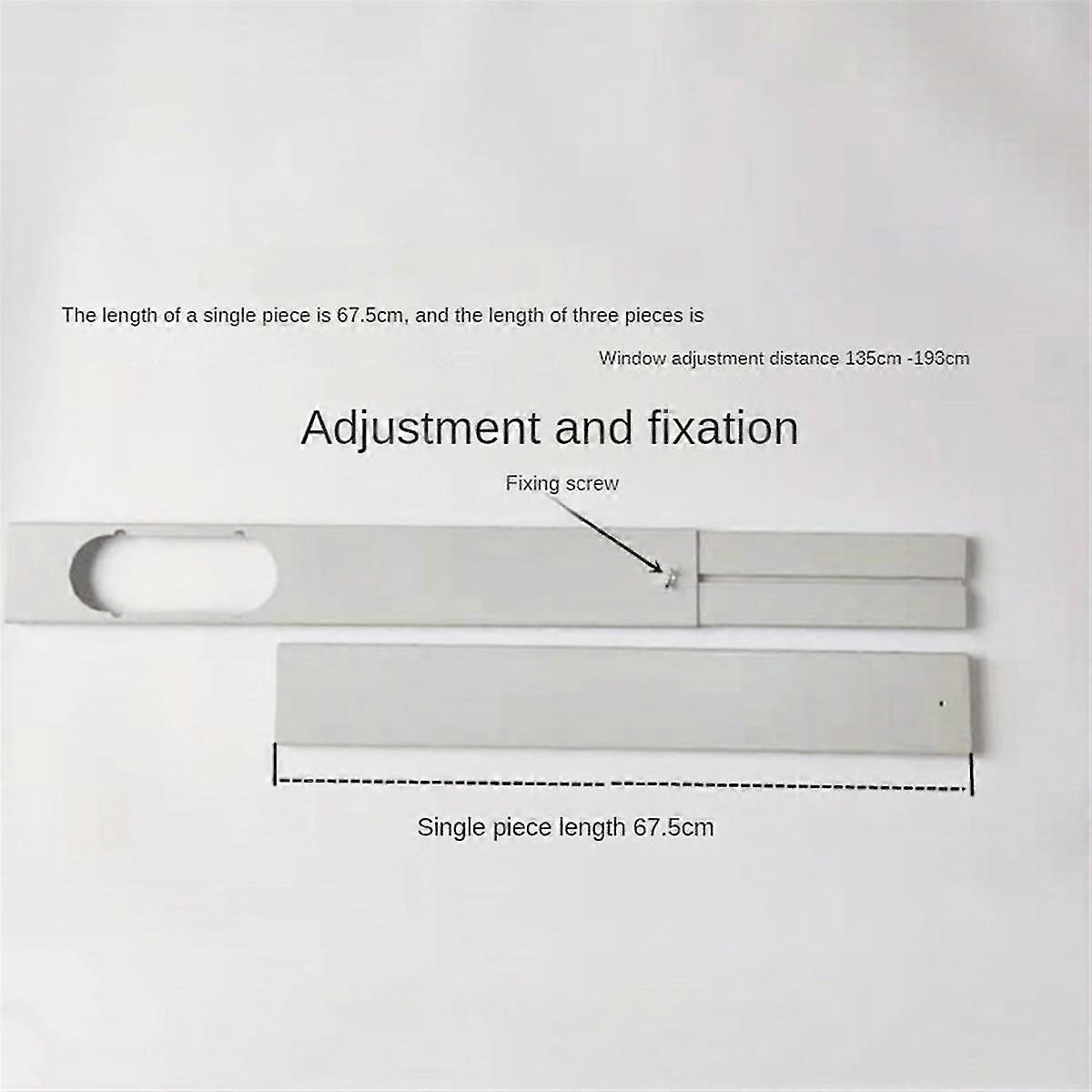 3PCS Adjustable Portable Window Kit Plate for Air Conditioner ...