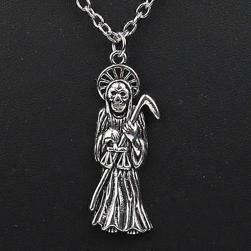 Santa Muerte Necklace - santa muerte st muerte Rootwork rootworker ...