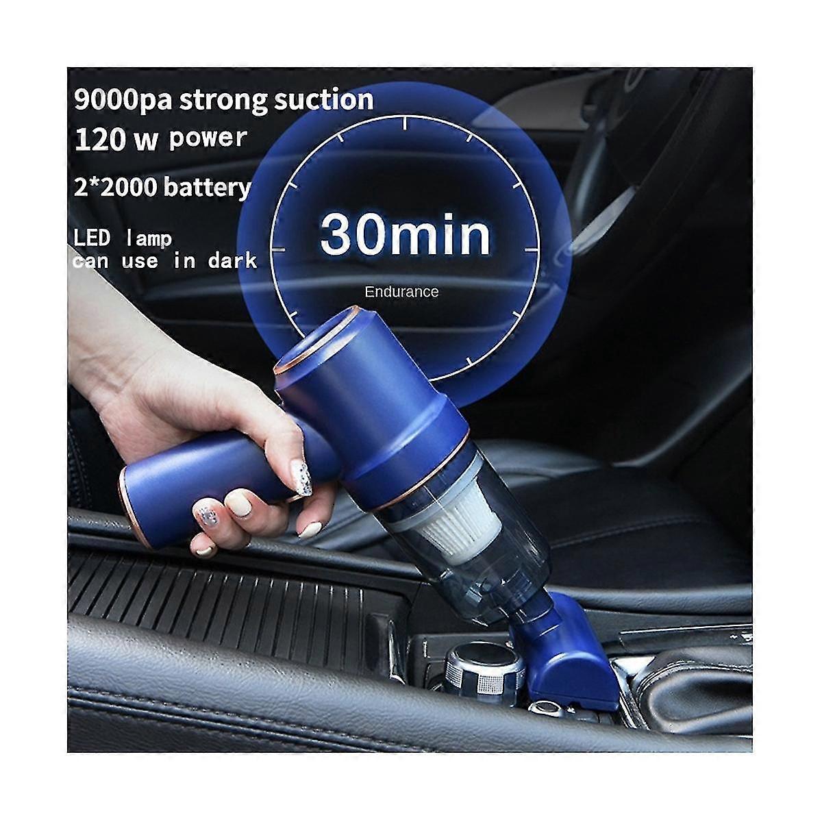 Handheld Vacuum Cleaner For Car And Home Wireless Portable Dry Wet Mini ...