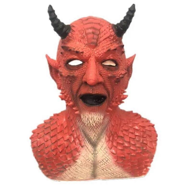 1pc Halloween Devil Clown Vampire Mask Headgear Latex Cosplay Props ...