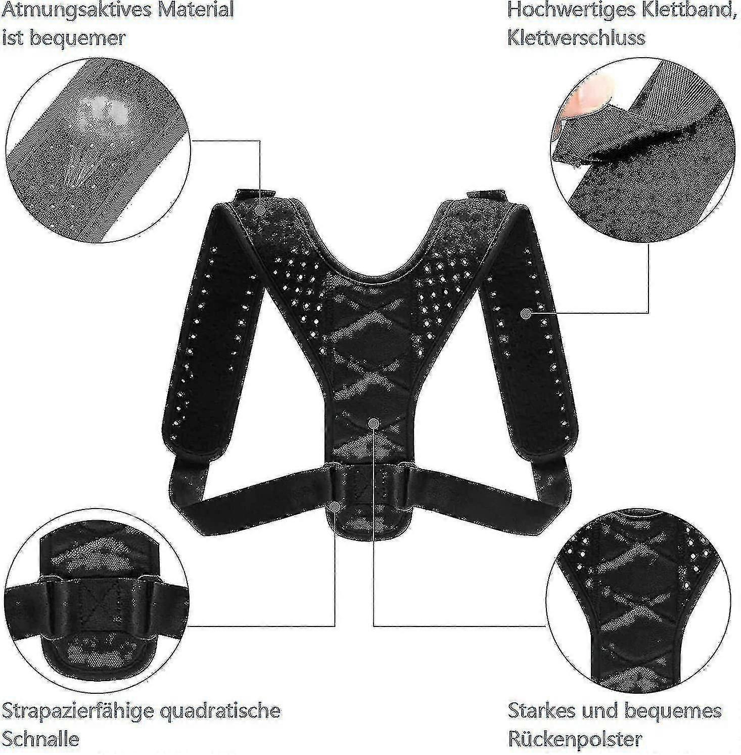 Shoulder Strap Posture Corrector For Men And Women Back Support And ...