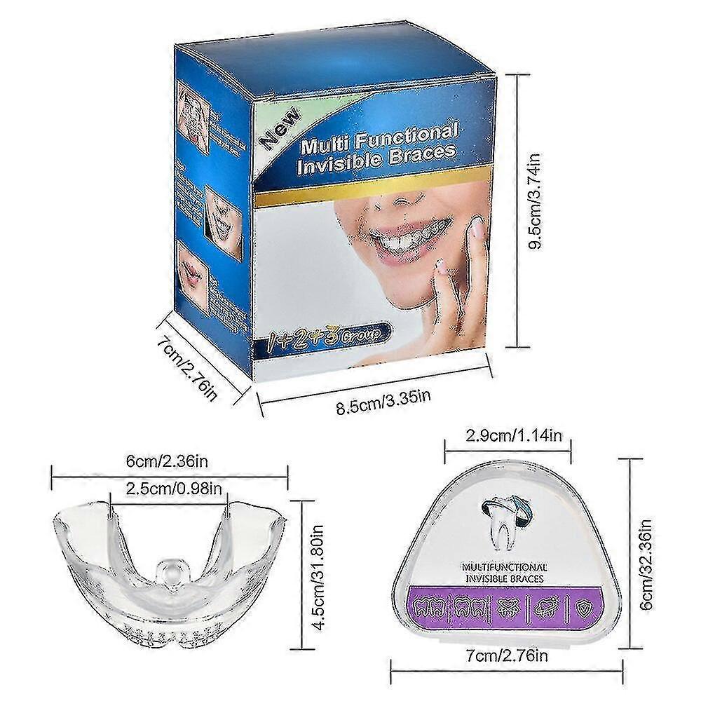Teeth straightener, dental braces orthodontic teeth trainer set for ...