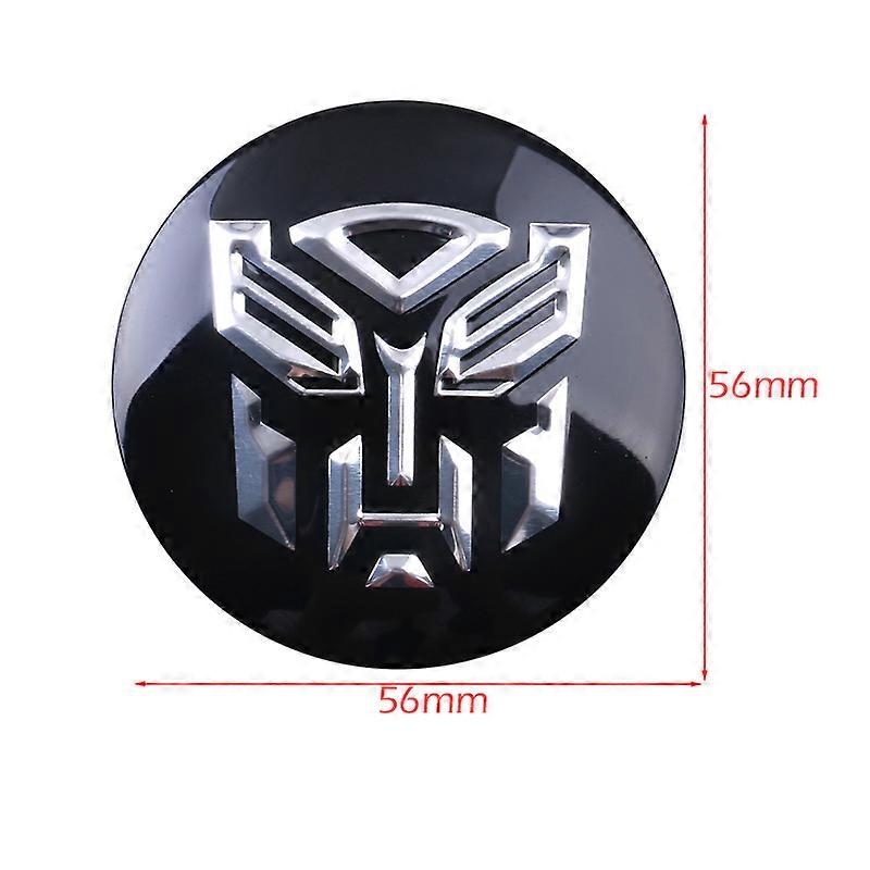 Car styling 4Pcs 56mm Transformers logo Car Tyre Wheel Center Hub Cap ...