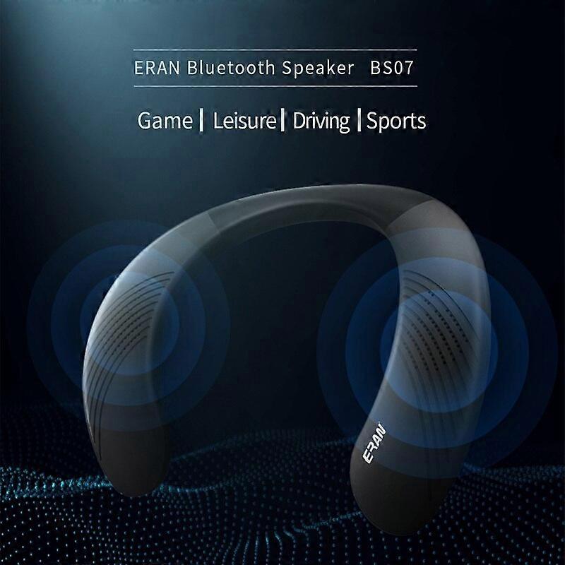 Bluetooth HS neck-mounted Speaker Neck Surround Sound Wireless Speakers ...