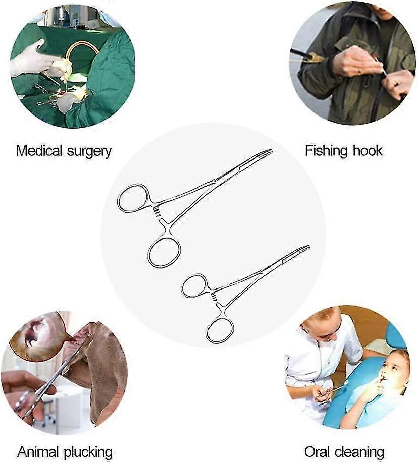 Pet Ear Locking Forceps Dog Ear Hair Extractor Groomers Scissor Dog ...