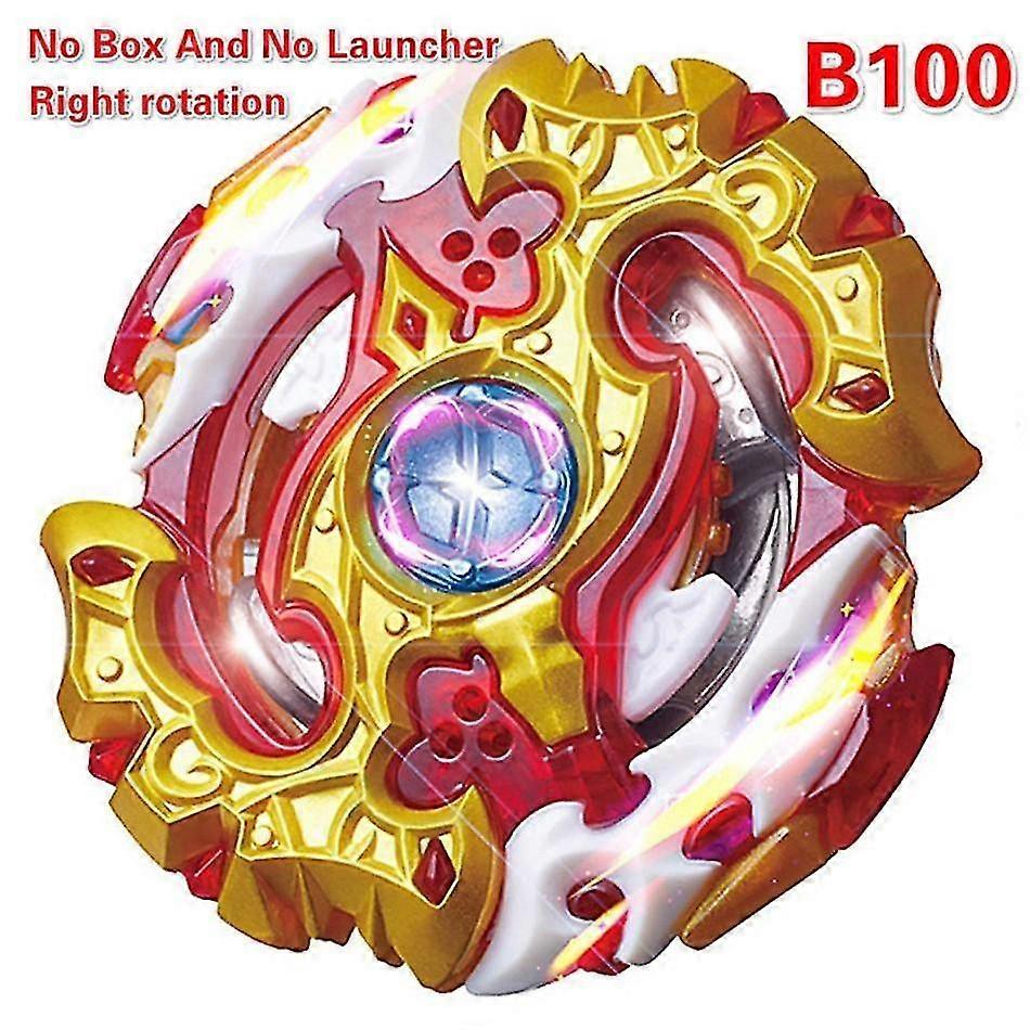 New Funny Joy B-100 Beyblade Burst Starter Bey Blade Blades Metal Fusion Bayblade With Launcher ...