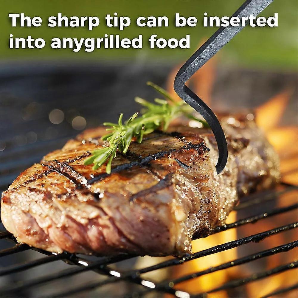 BBQ Food Flipper, Food Flipper and Meat Hook, Flips Cooking Turners ...