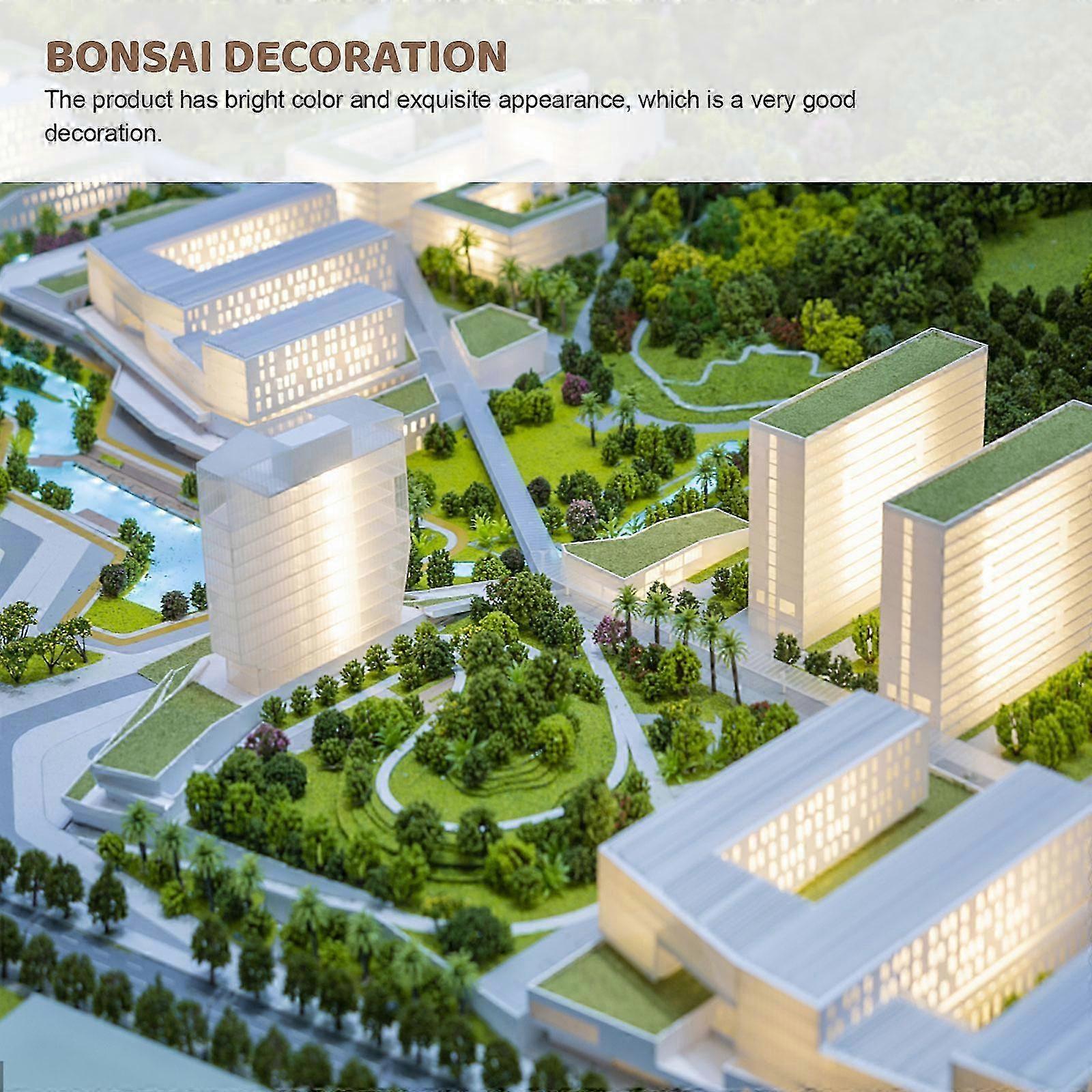 1 Set Static Plastic Wheat Field Grass Model Miniature Wheat Field ...