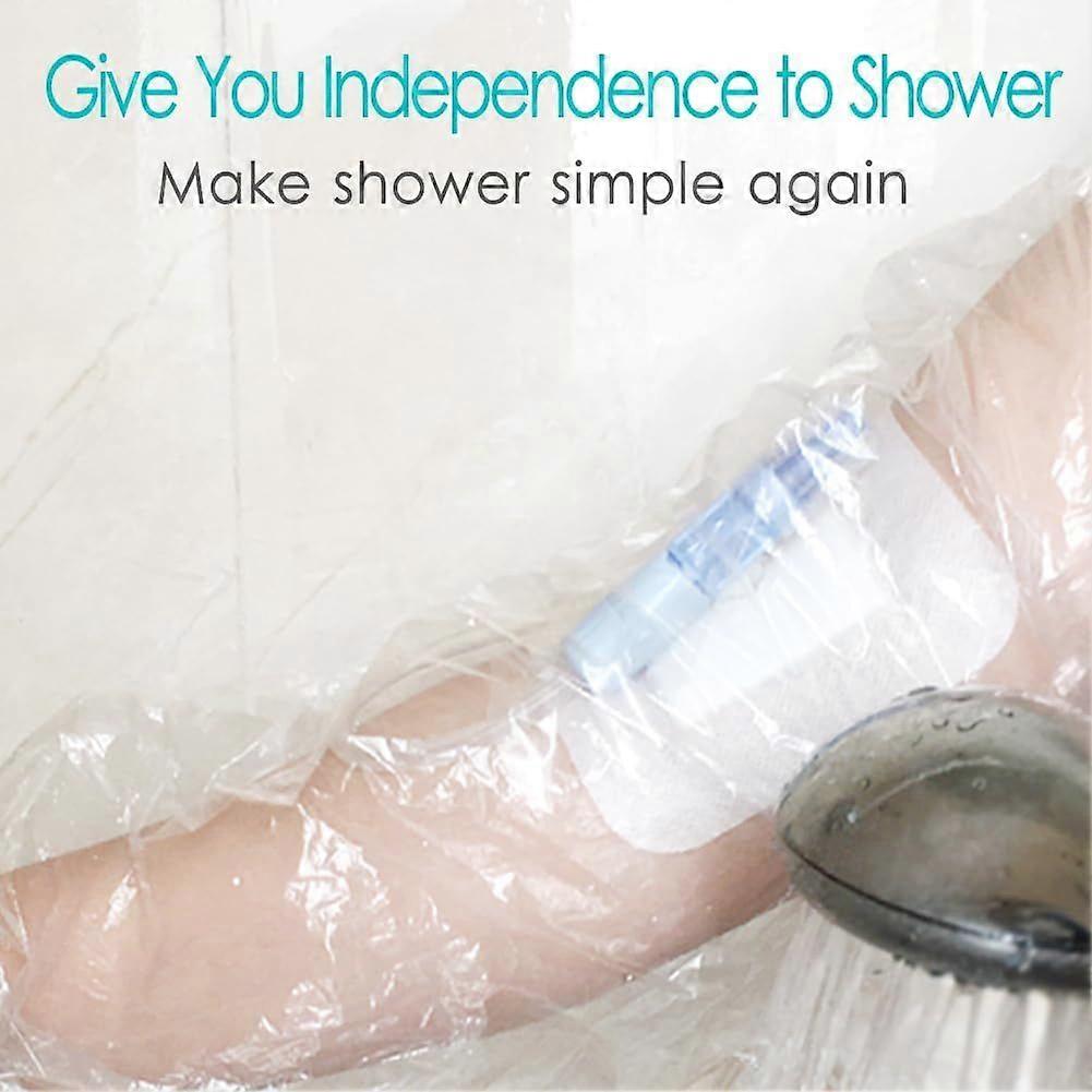 50 Pack Waterproof Arm Cast Cover for Showering Long Arm Cast Protector ...