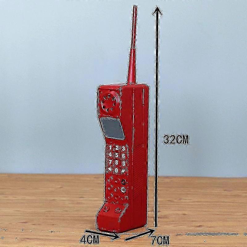 Vintage Brick Phone Retro Design, Iron Gray Mobile Phone for ...