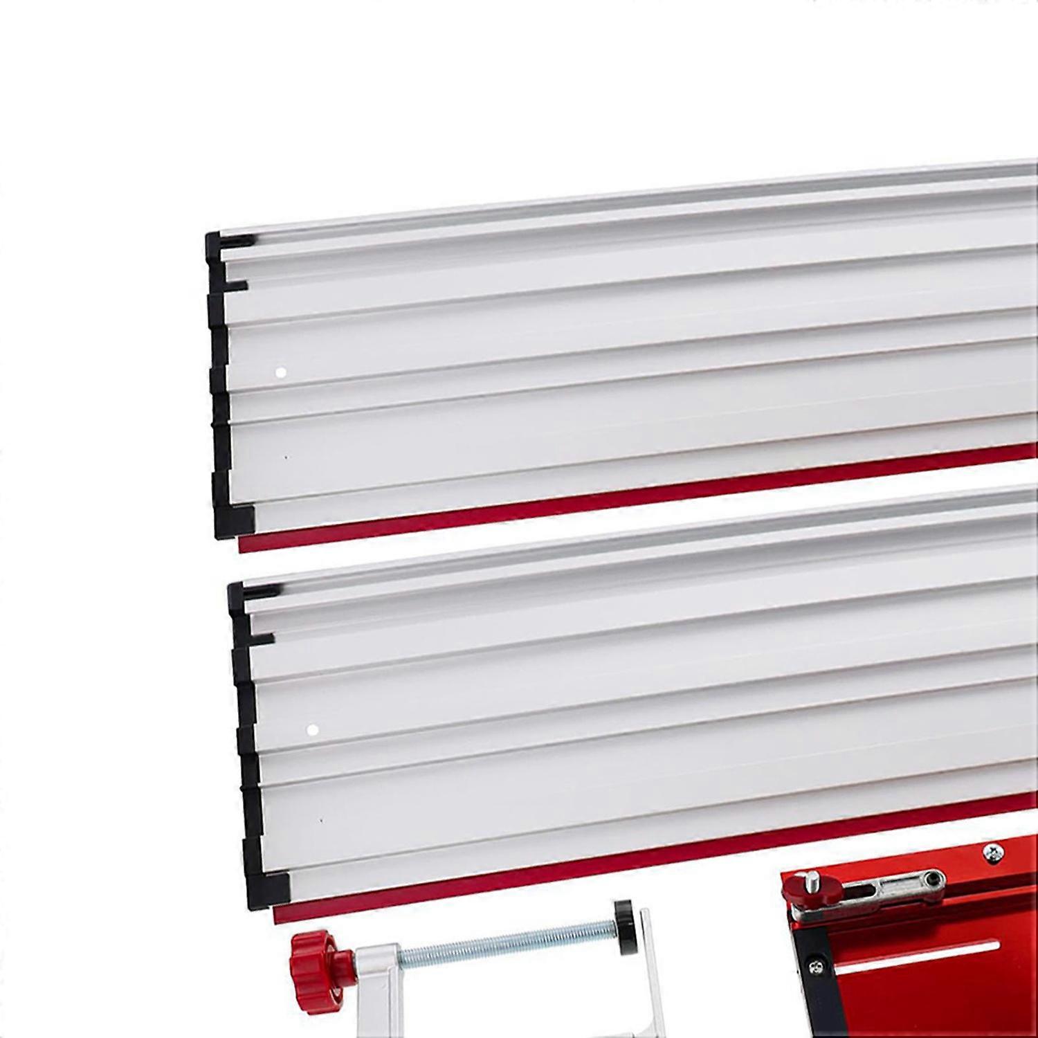 Track Saw Guide Rail Universal Straight Rail and Adjustable Clamp Set ...