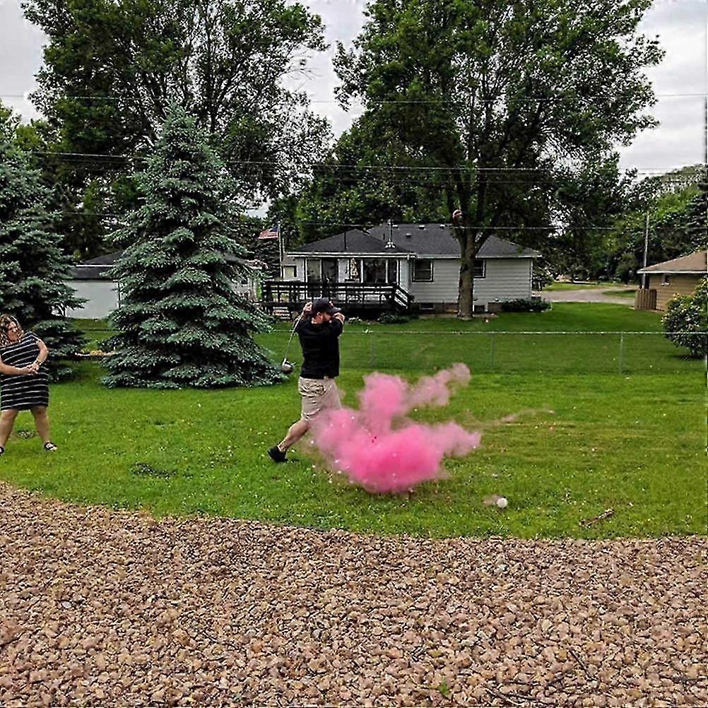 Gender Reveal Golf Balls Blue Pink Exploding Golf Ball Set Girl or Boy ...