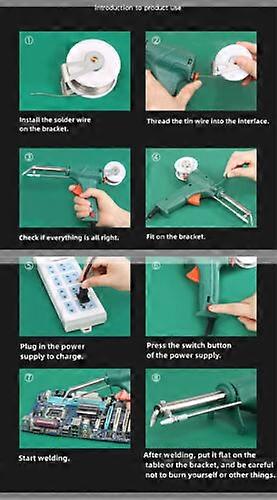 Ayyecoeeye Welding Gun, Internally Heated Industrial Laser Welding ...