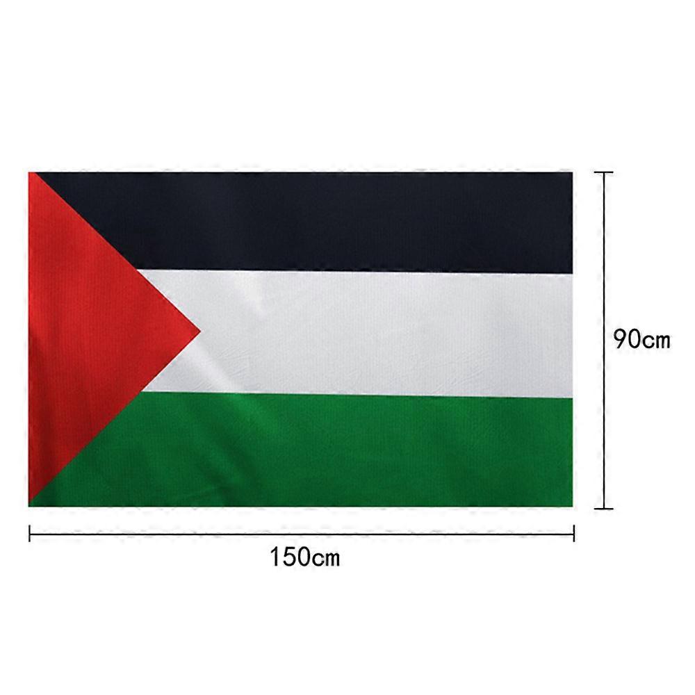 Sky Flag Large Palestine Flag 150 X 90cm Hanging High Quality Polyester ...