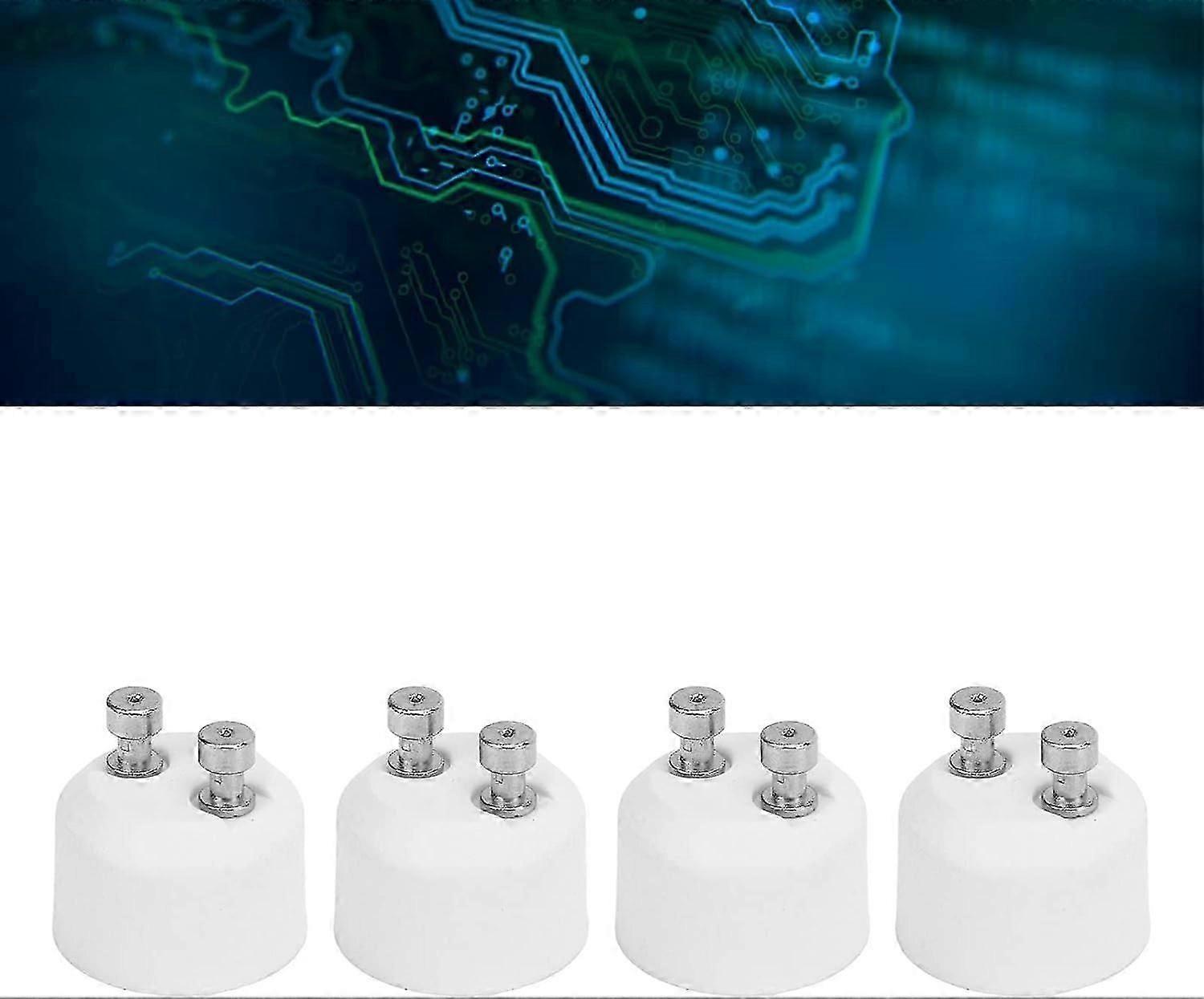 GU10 to MR16 Lamp Holder, 4PCS GU10 to MR16 Socket Adapter LED Light ...