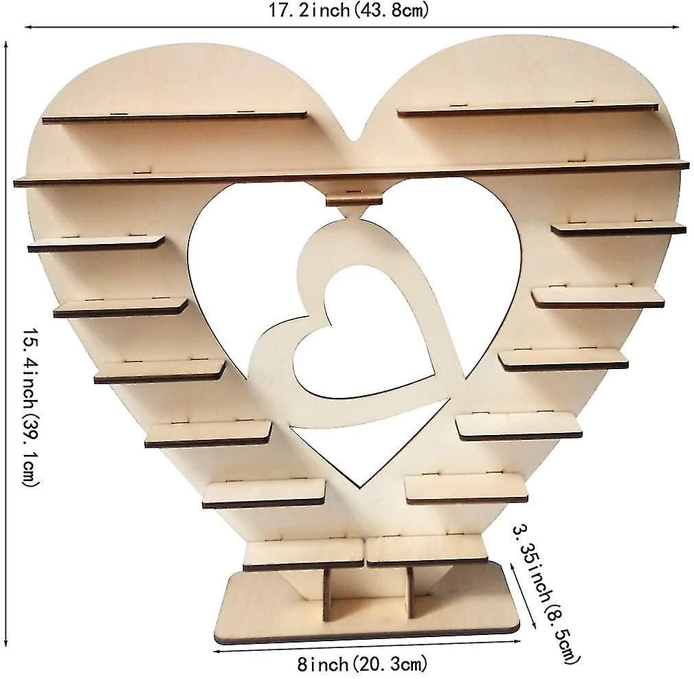 Wedding Display Stand Chocolate Stand Love Heart Heart Centerpiece ...