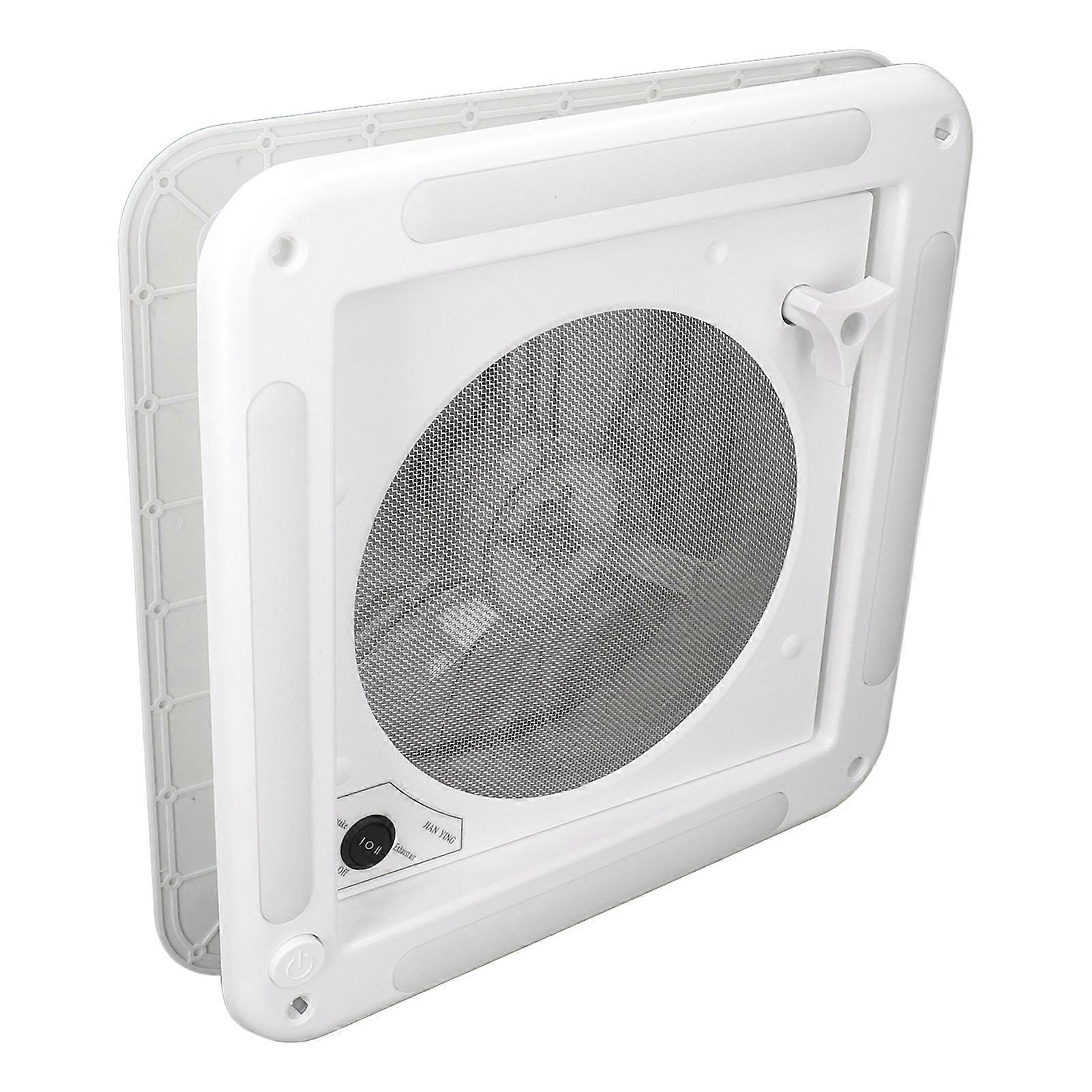RV Roof Vent Fan 12V 3.6W Reversible Exhuast Fan Air Ventilation ...