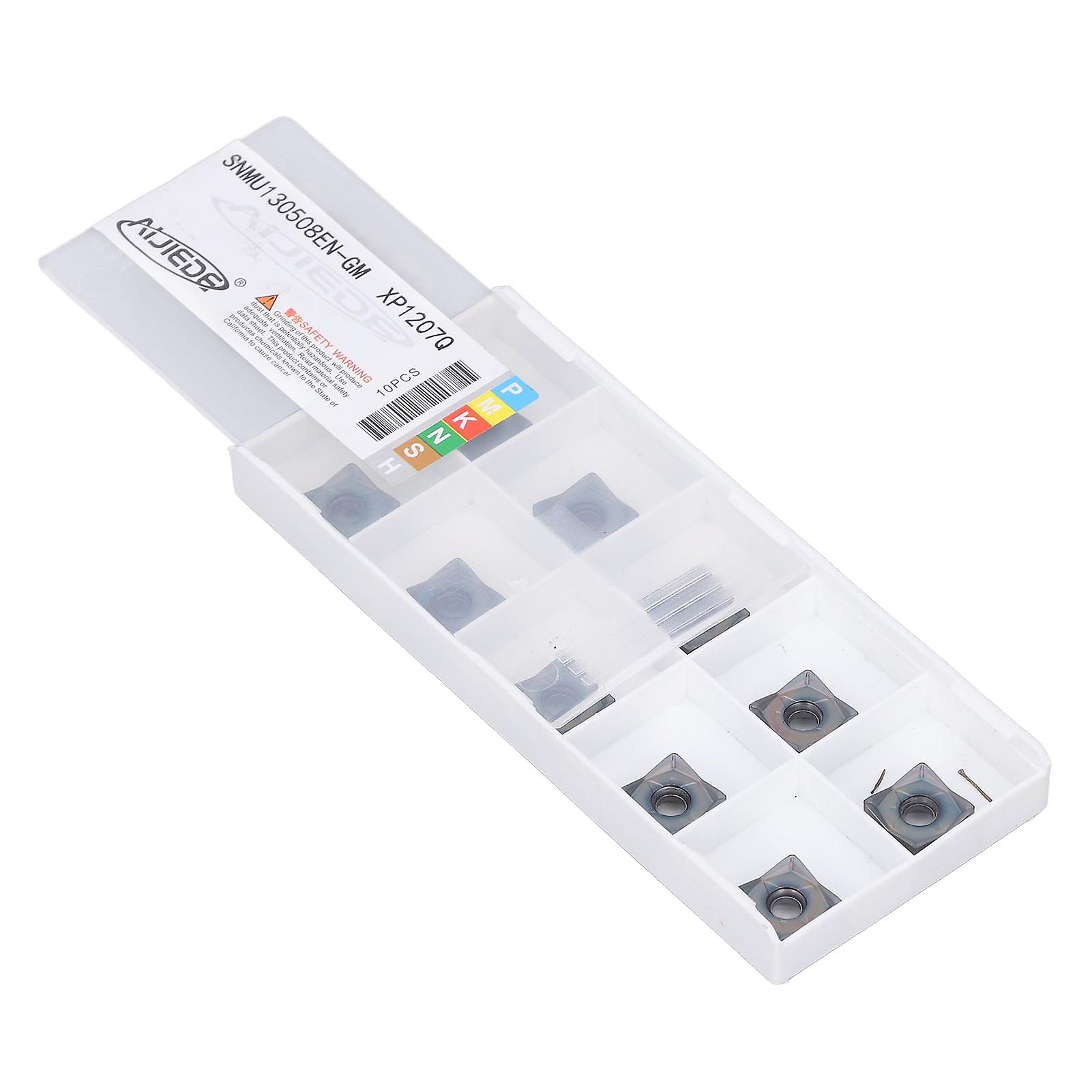 Carbide Turning Inserts Cutters 10Pcs - CNC Lathe Wood Cutting Metal ...