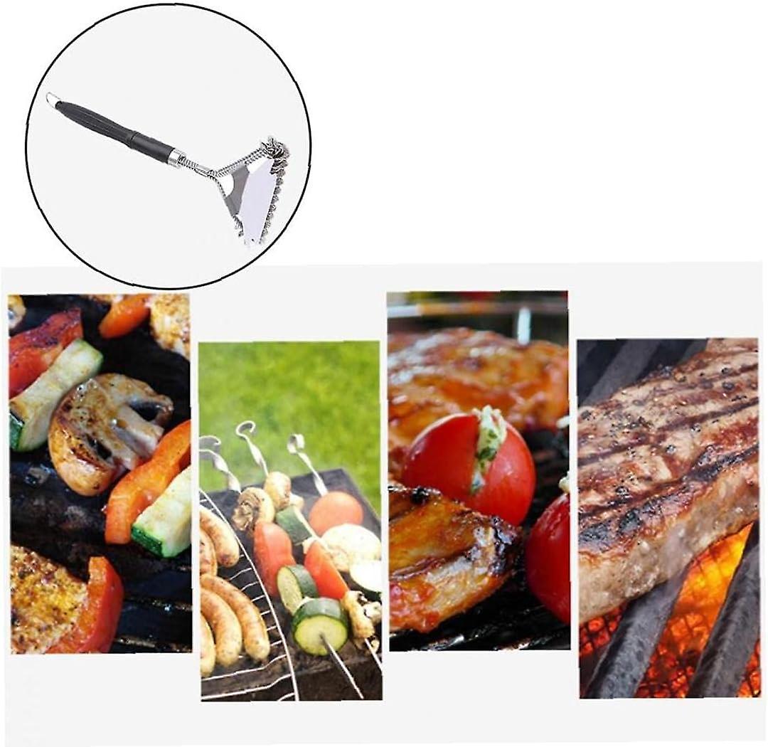 Durable Grill Brush 1pc Safe Barbecue Cleaner with Scraper Screens for ...