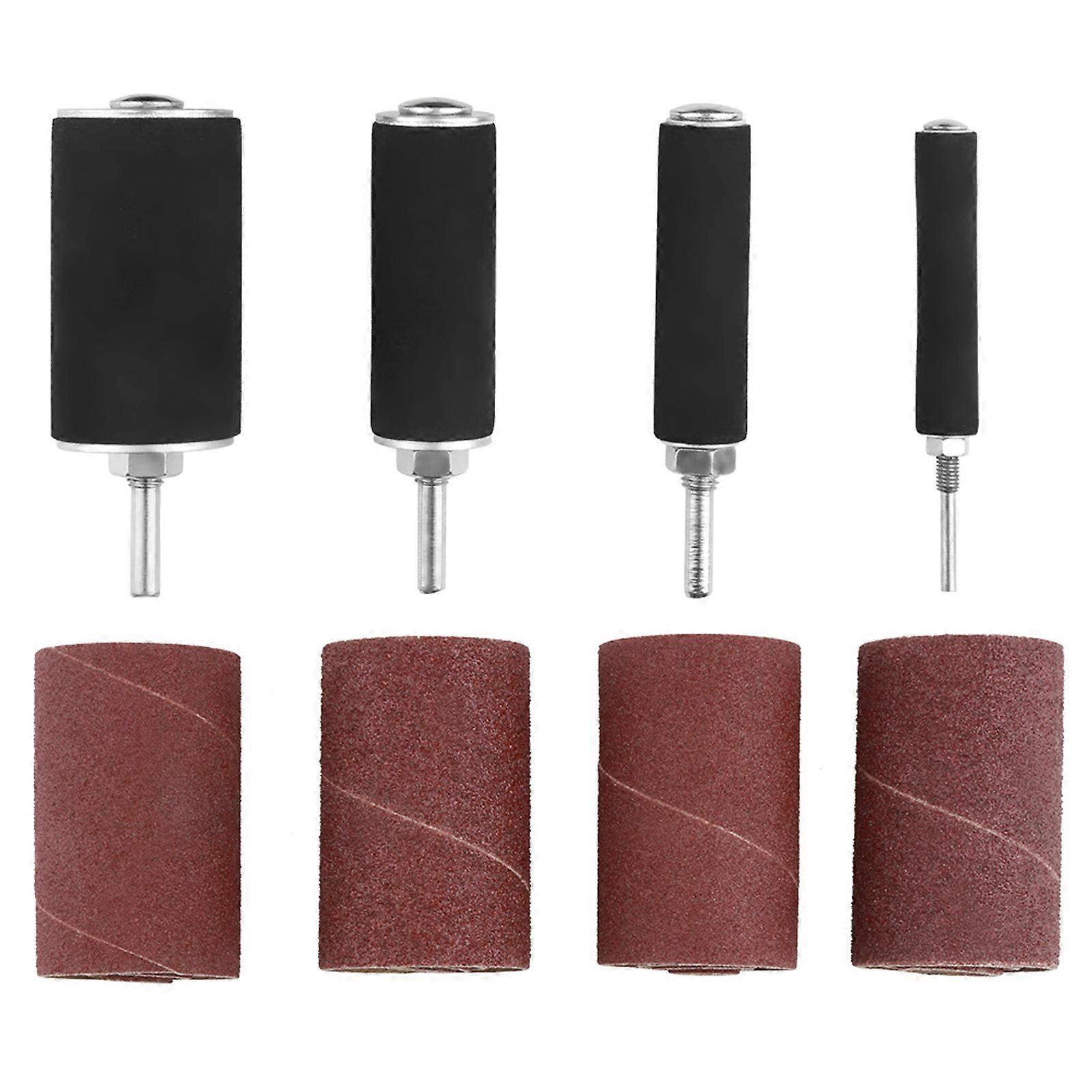 Spindle Sanding Drum Sander Tool Kit Set 20pcs with Case for Drill ...