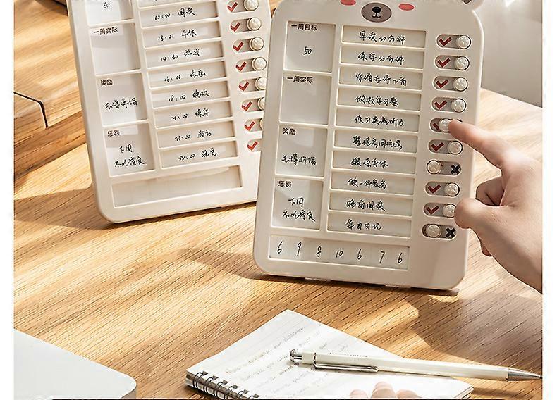 Housework Check Board Task Plan Table Children's Housework Table Note ...