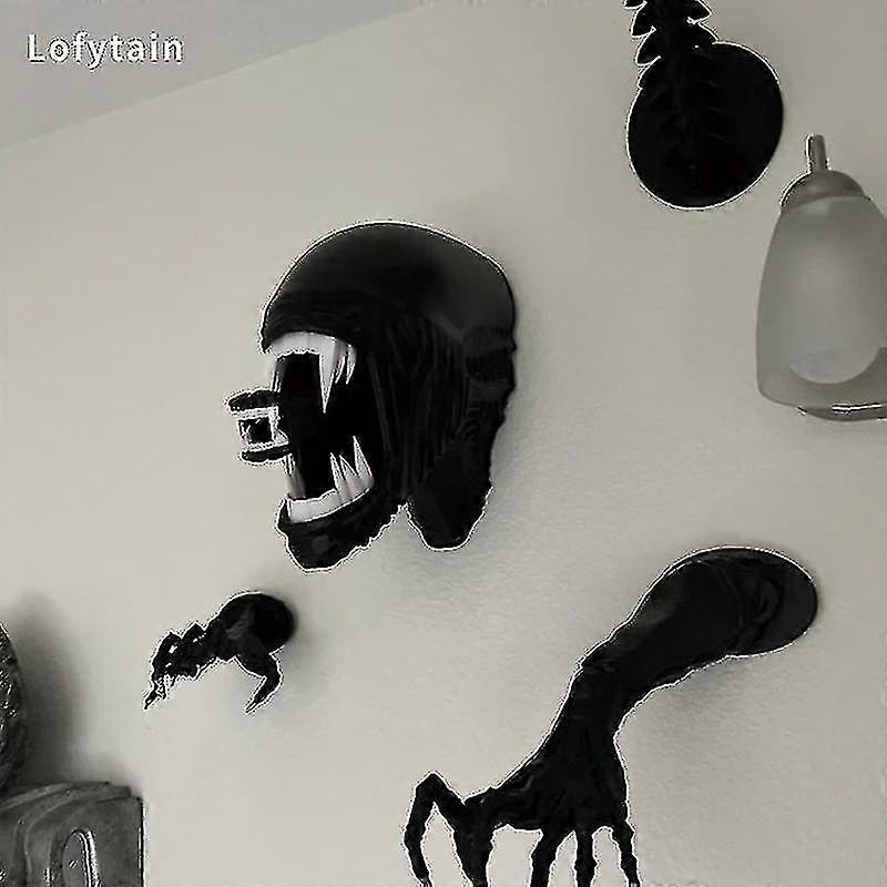 Lofytain Alien Xenomoprh Wall Art Sculpture Statue Horror Alien ...