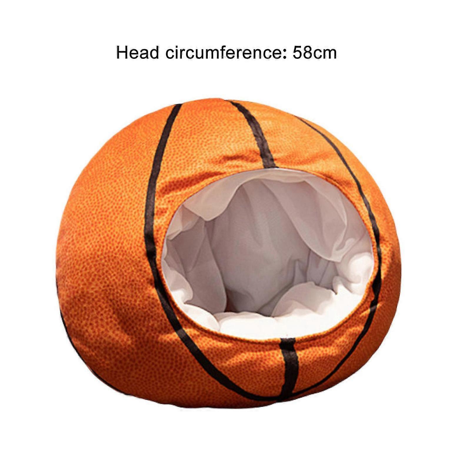 Basketball Headgear Wearable Simulation Three-dimensional Head Cover ...