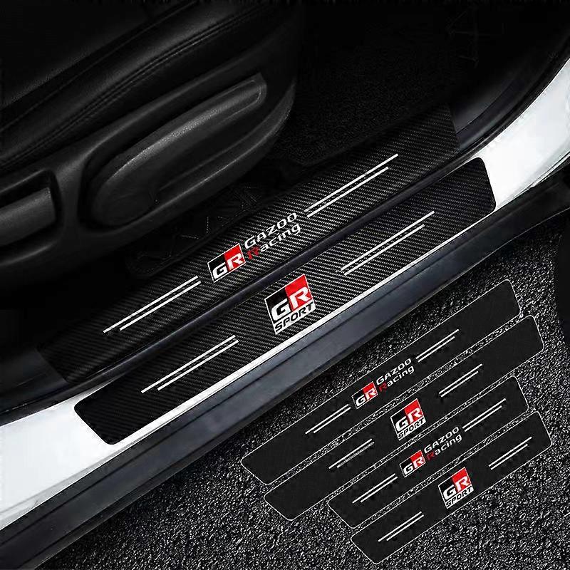 Motor Vehicle Parts GR Sport Carbon Fiber Car Door Threshold Sill ...