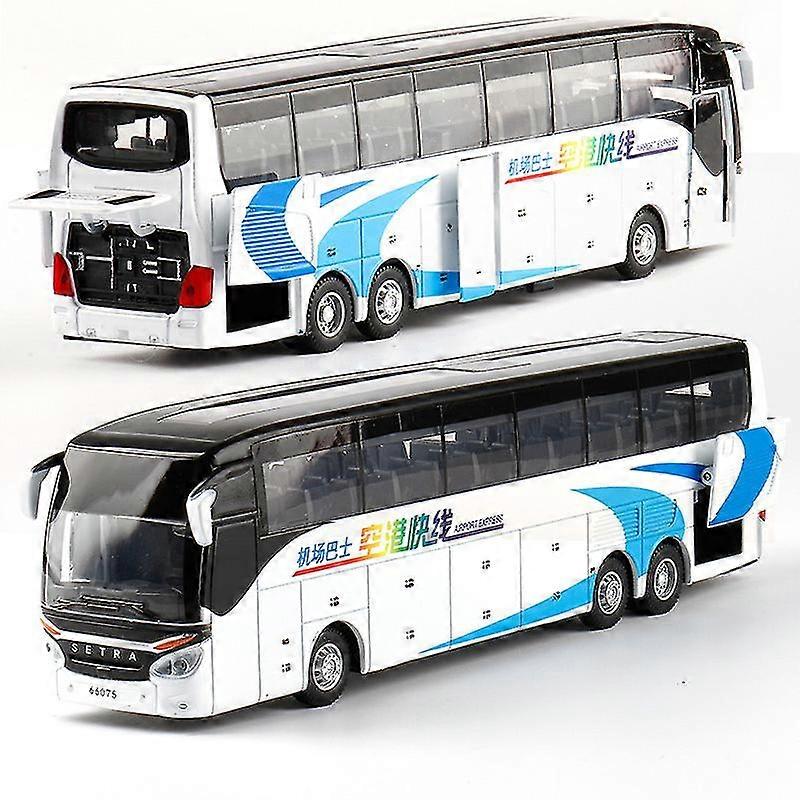 New Product High Quality 1:32 Alloy Pull Back Bus Model,high Imitation ...