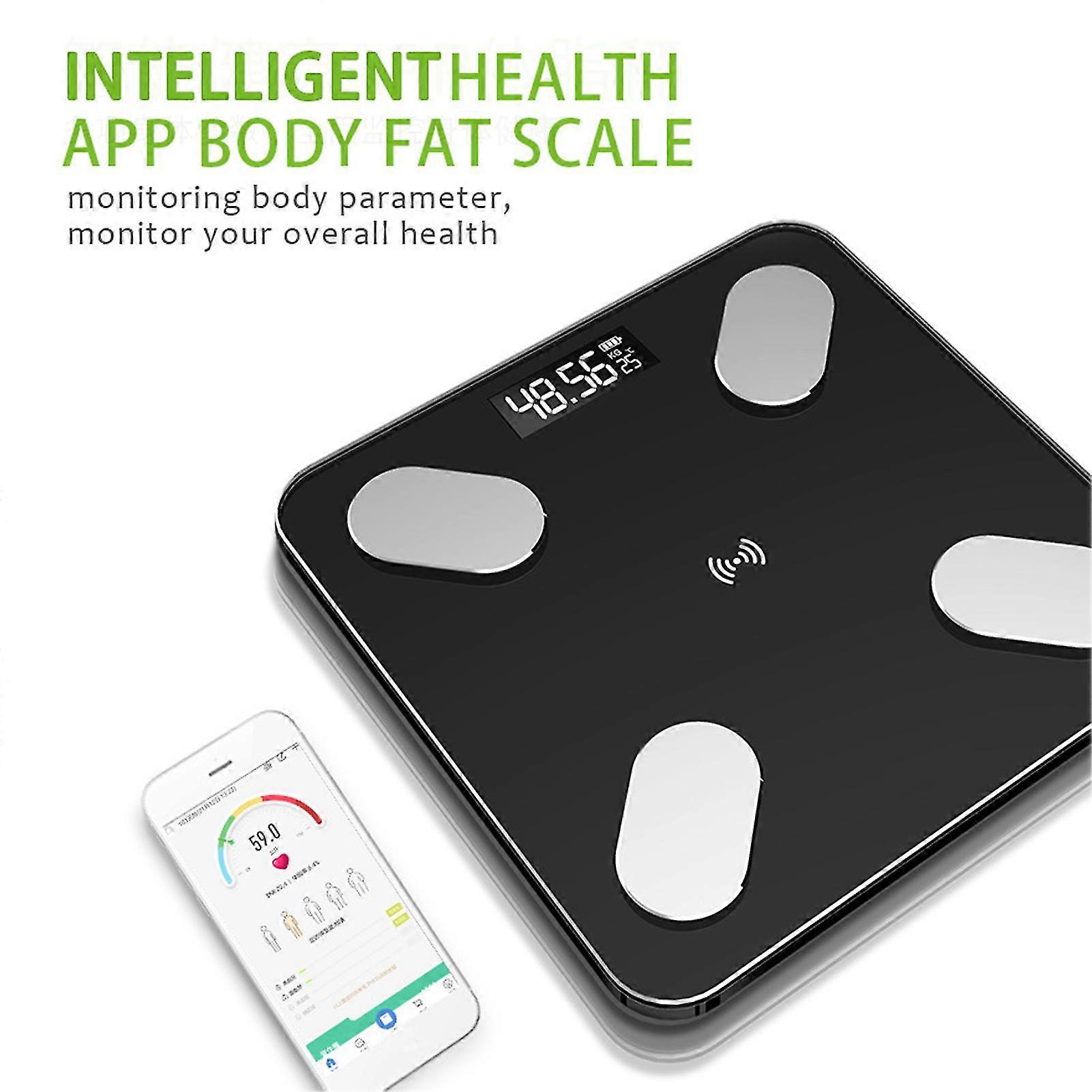 Body Fat Scale Smart Electronic Weight Scale Body Composition Monitor ...