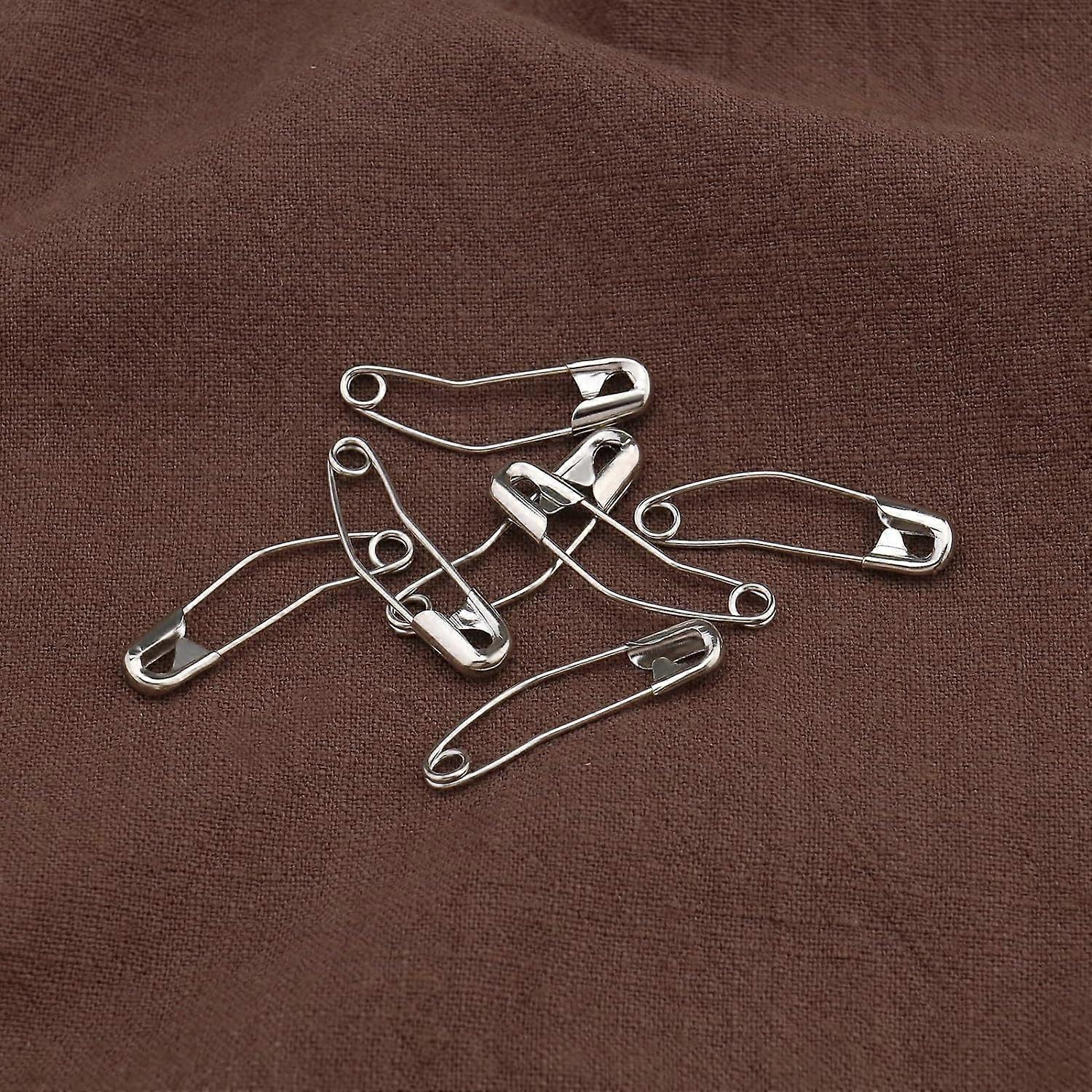 100PCS Curved Safety Pins Curved Security Pins Quilting Basting Pins ...