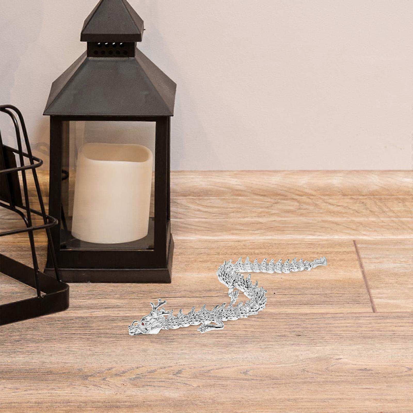 Metal Movable Joint Dragon Figurine Exquisite Chinese Zodiac Dragon ...