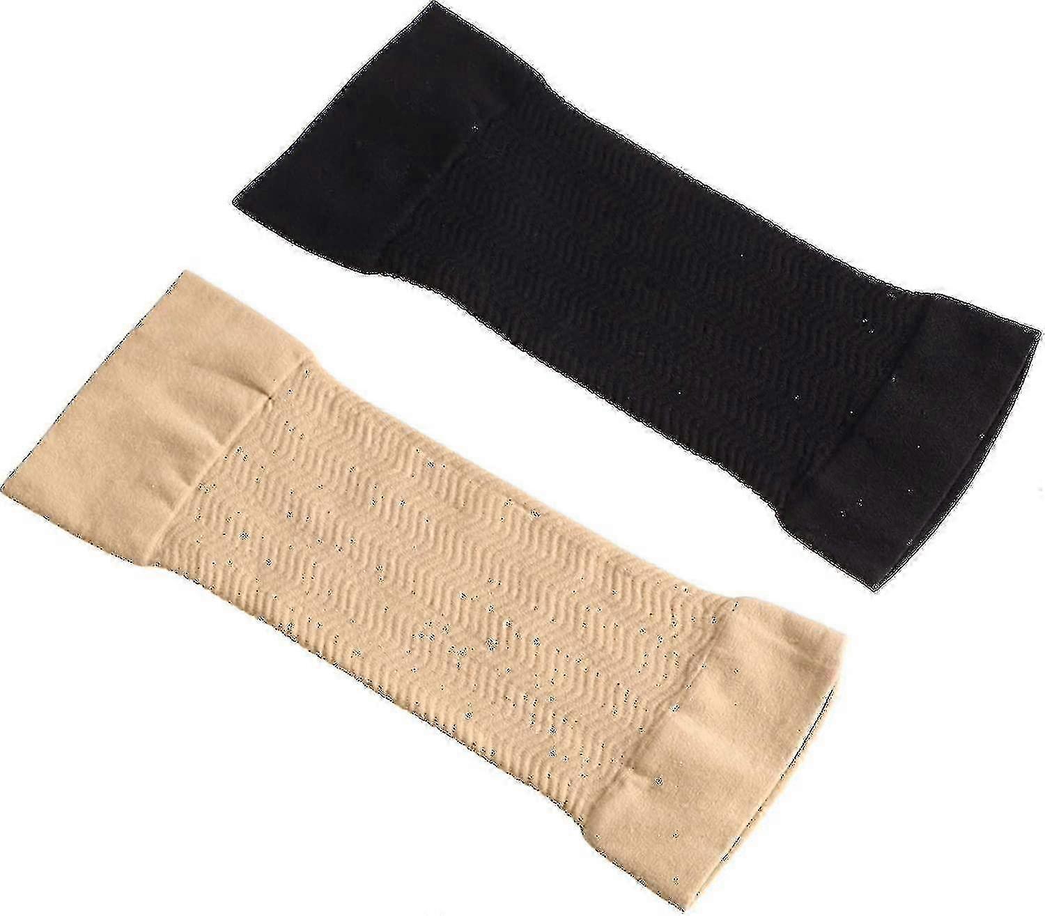 4 Pairs Slimming Arm Sleeves Arm Elastic Compression Arm Shapers Sport ...