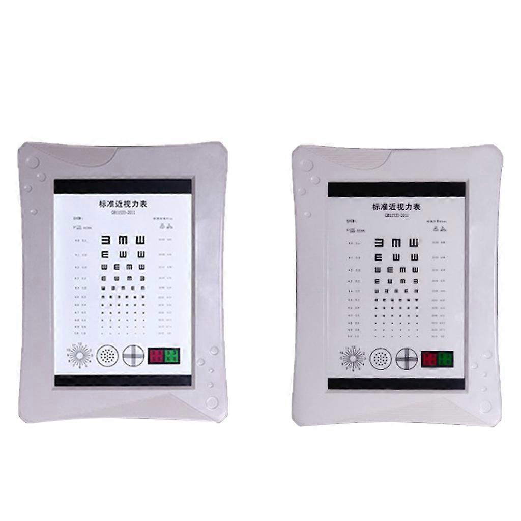 Optometric Chart E Eye Test Chart Traditional Visual Acuity Exam ...