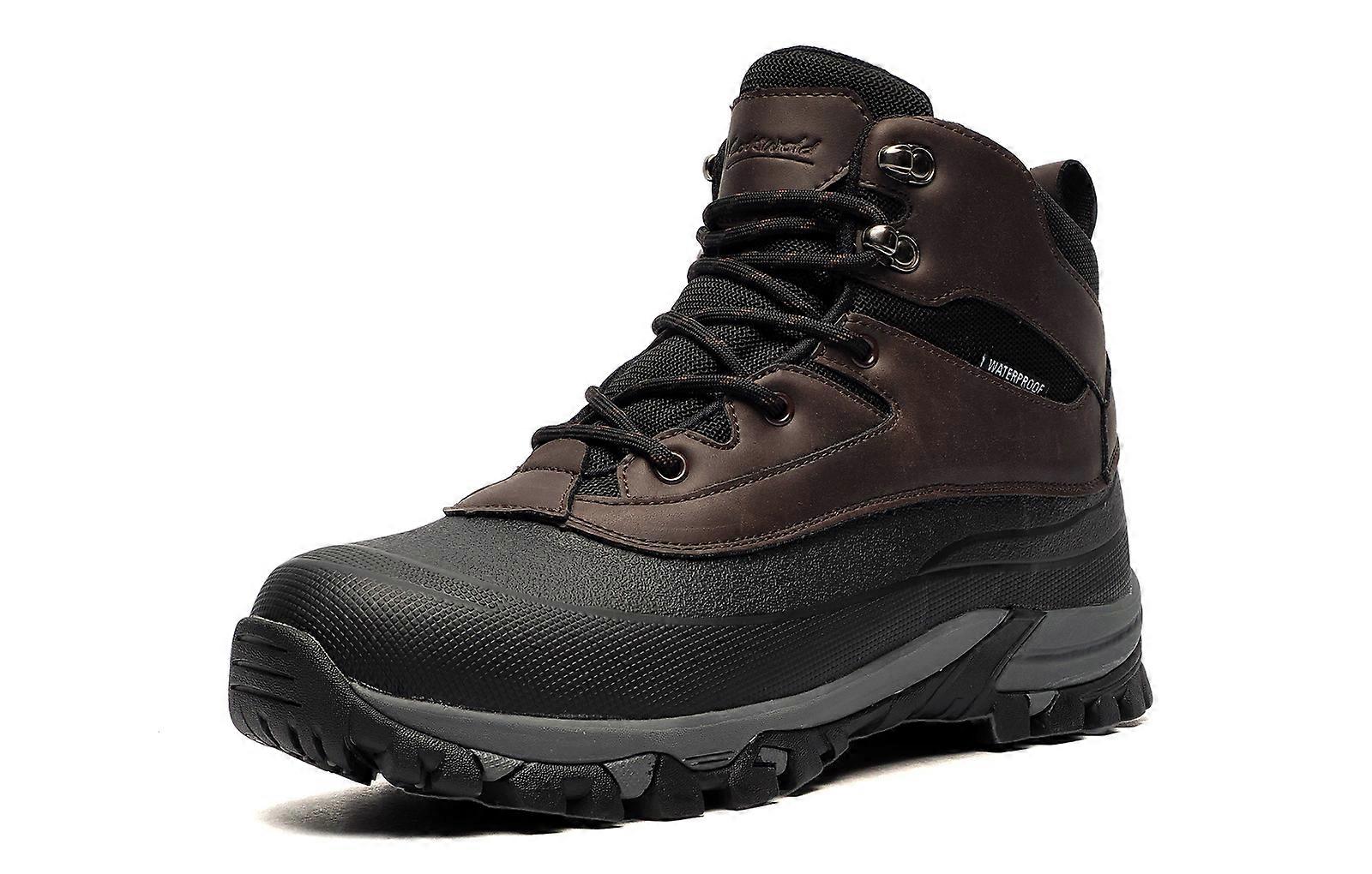 Cotswold Calmsden WATERPROOF Memory Foam Boots Black / Brown | Fruugo UK