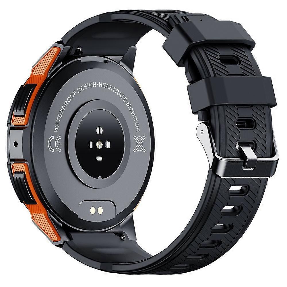 Type A C25 1.43-inch AMOLED Screen Bluetooth Calling Smart Watch Heart ...