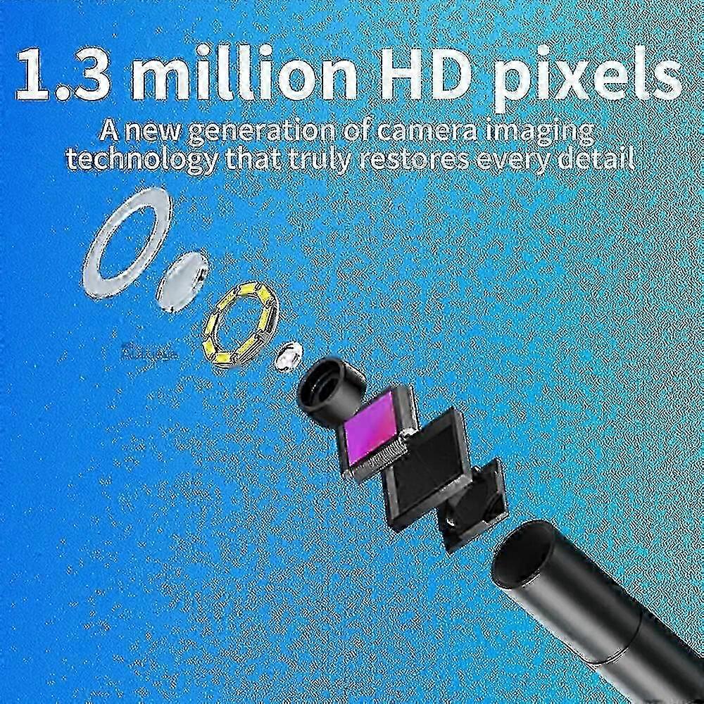 Endoscope Camera For Iphone Apple 8mm Cars Endoscopic Hard Line Ip68 ...