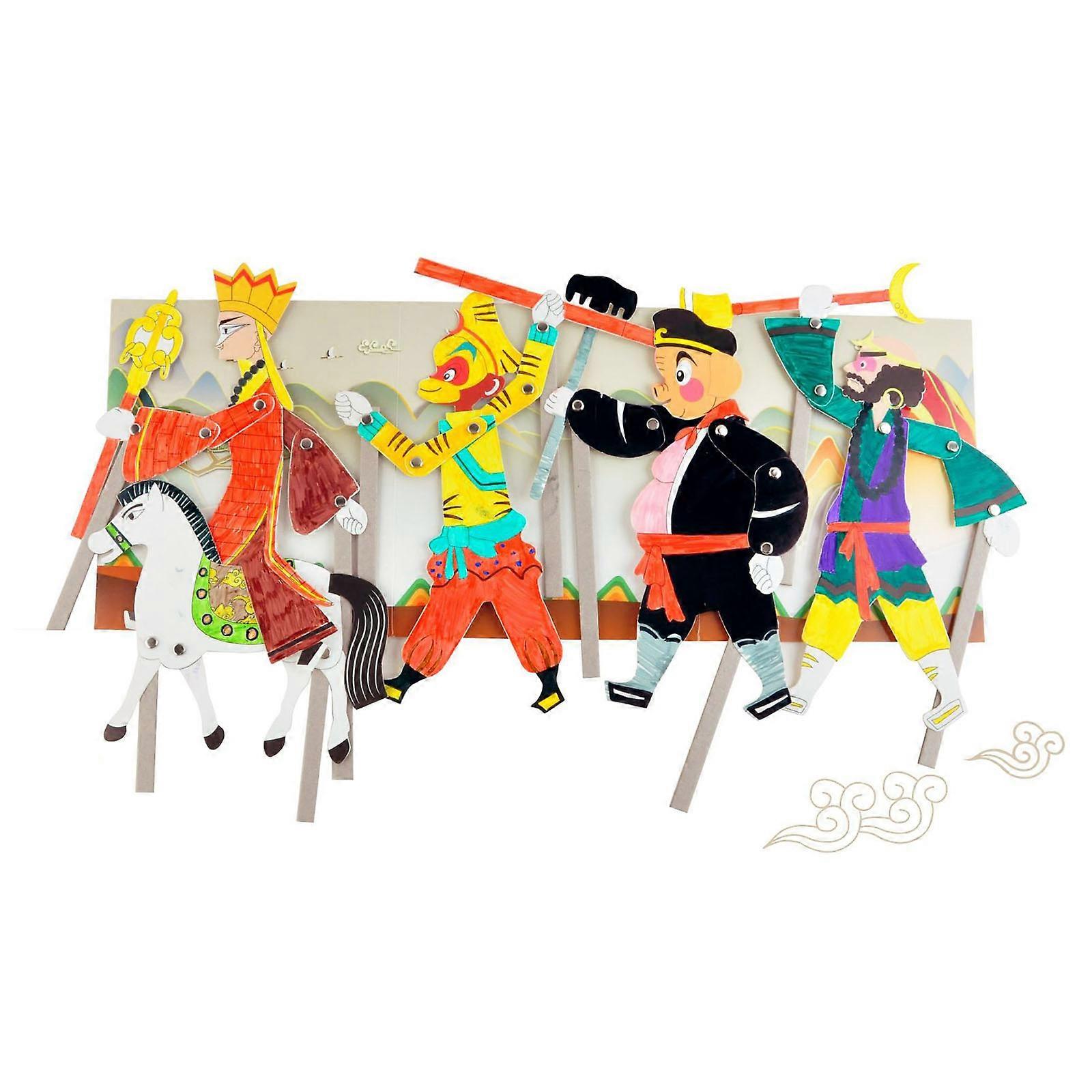 Coloring Paper Craft for Kids Coloring Paper Craft Chinese Literature ...