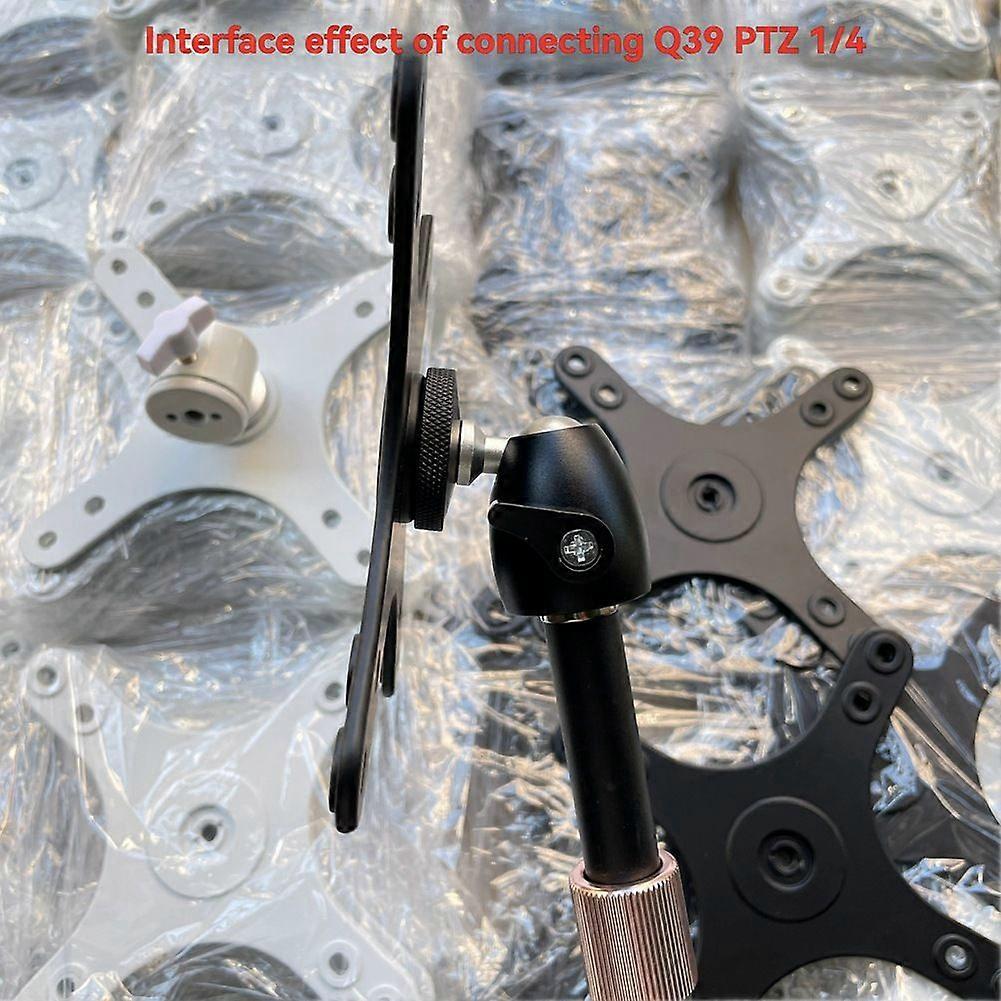 Portable Monitor Mounting Bracket Plate 1/4 Inch Screw Hole to ...