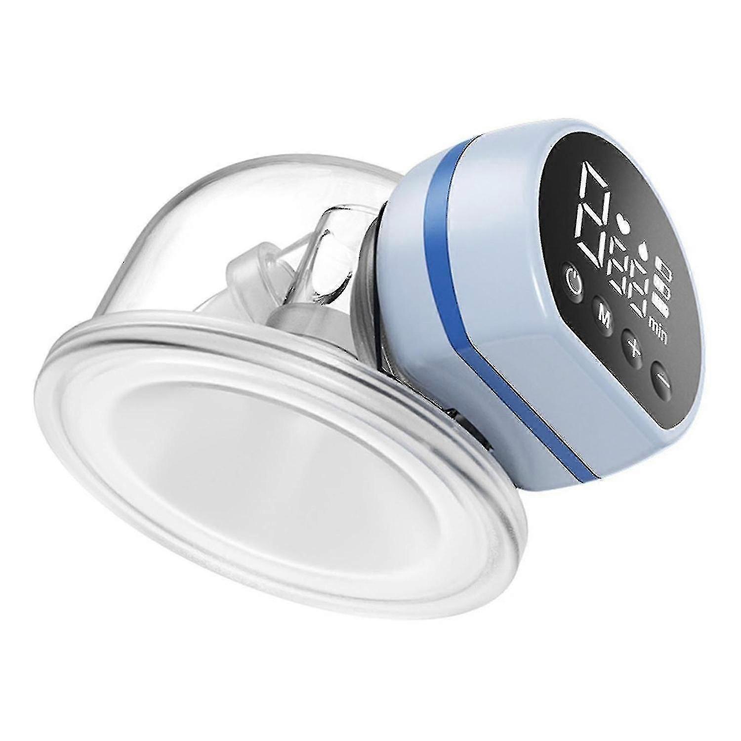 Electric Wearable Breast Pump Hands Free Low Noise 3 Modes 9 Level Powerful Suction Led Screen ...