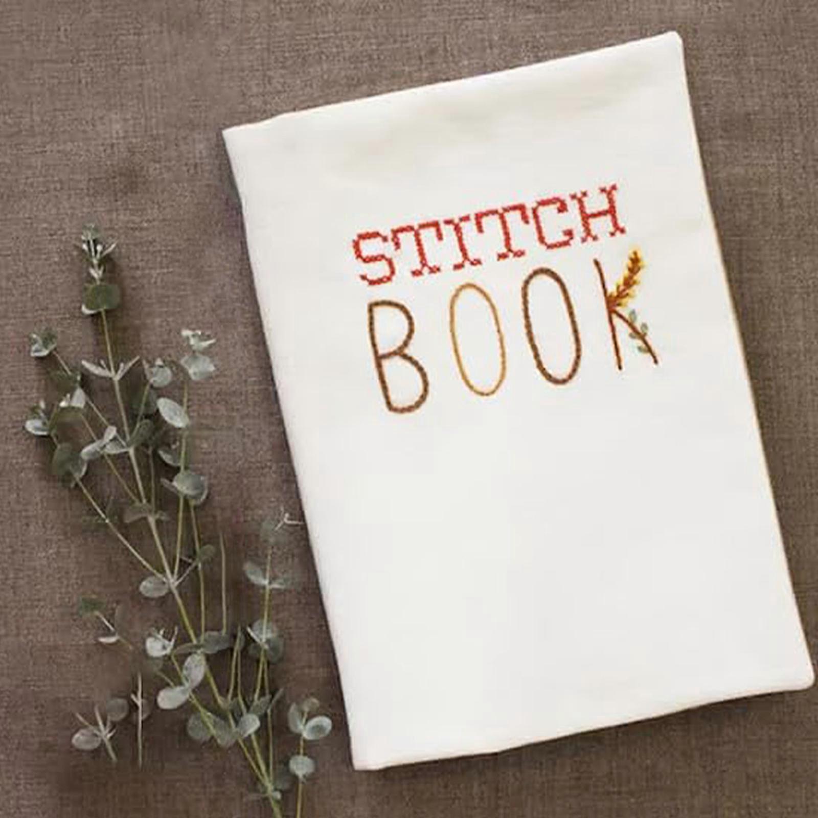 A-Style Embroidery Book with Needle and Thread Set | Fruugo UK