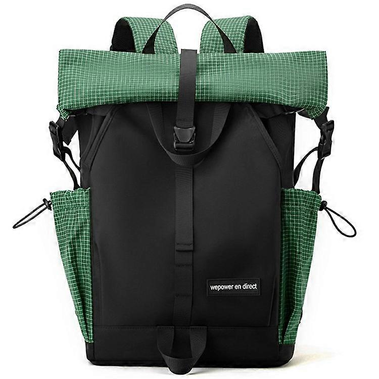 WEPOWER 6631 36-55L Roll Top Backpack Waterproof Nylon Travel Shoulder ...