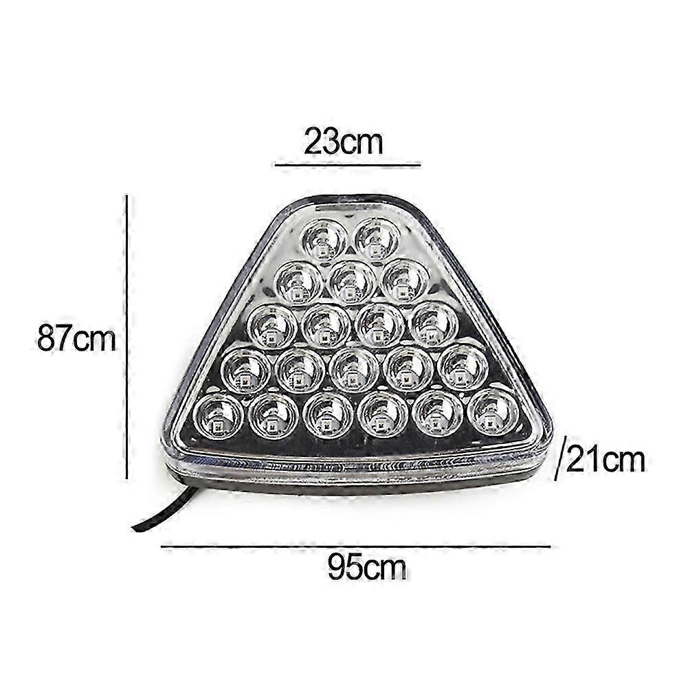 High qualityCar Universal F1 Style Triangle Red LED 3rd Rear Bumper ...