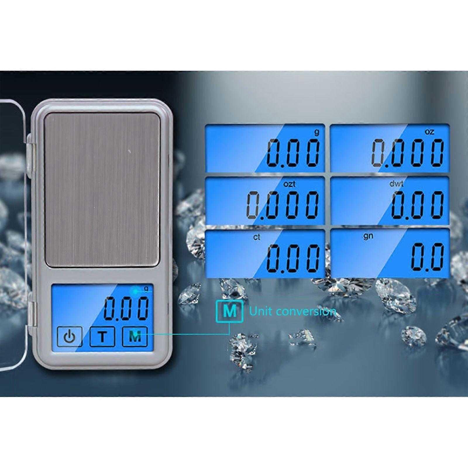 Mini Electronic Jewelry Scale Portable Food Scale Jewelry Gram Scale ...