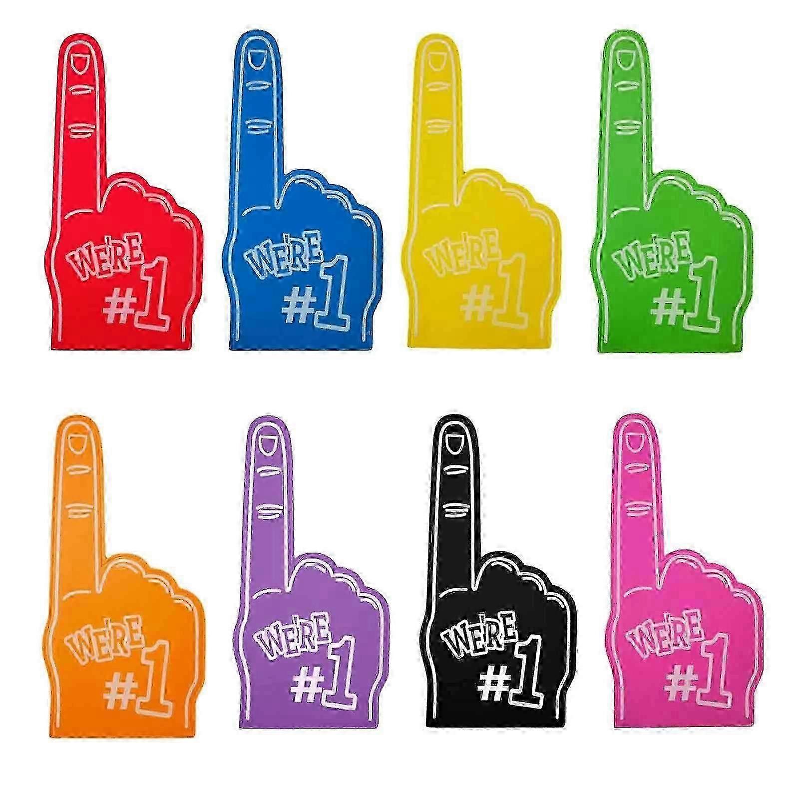 Giant Foam Finger Cheering Hand Foam Gloves Cheerleading Inspiring ...