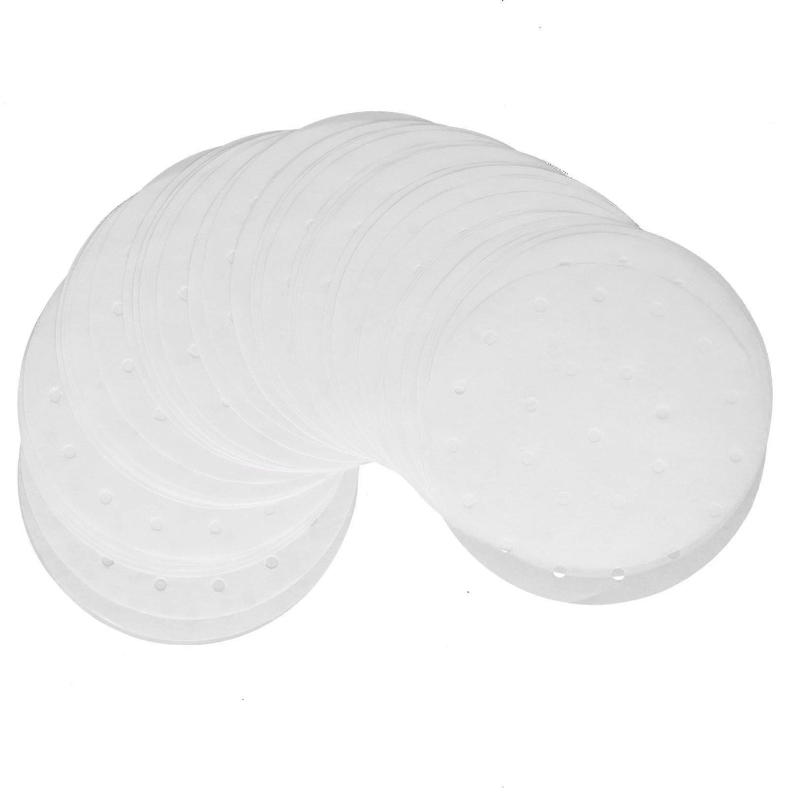 100PCS Non-Stick Oil Absorbing Paper for Frying, BBQ, 20cm Round ...