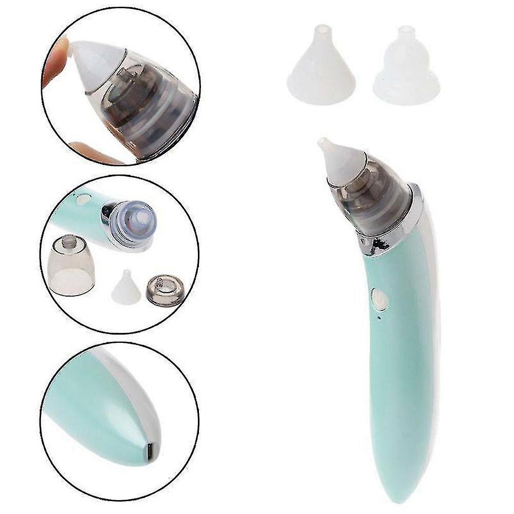 Electric Baby Nasal Aspirator Vacuum Suction Nose Mucus Snot Cleaner ...