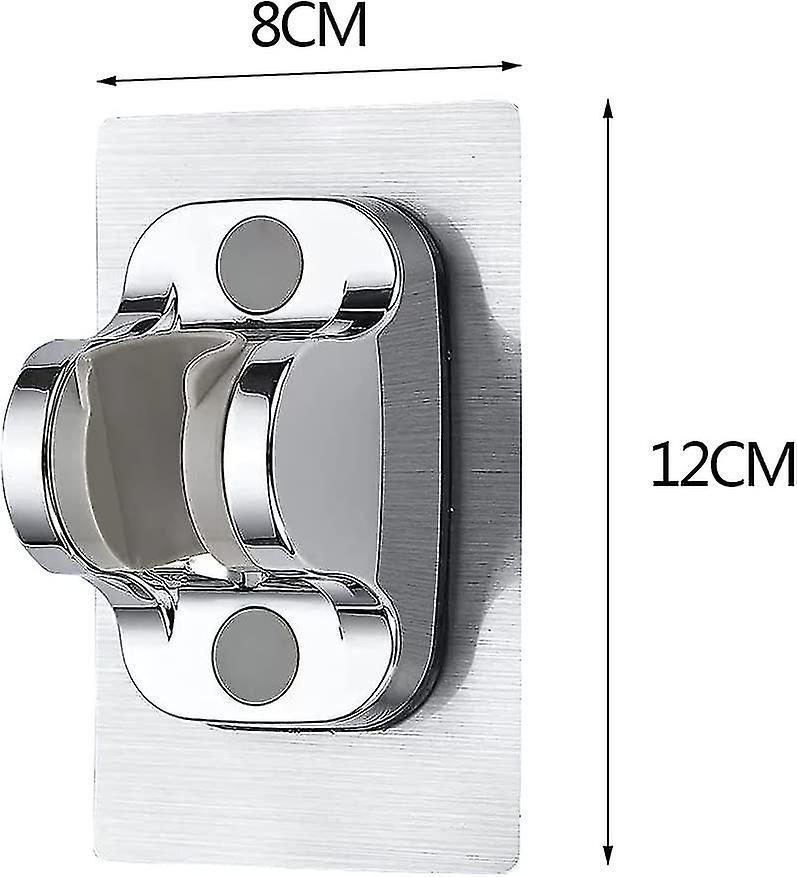 Shower Holder,no Drilling Hand Held Wall Mounted Shower Head Holder ...